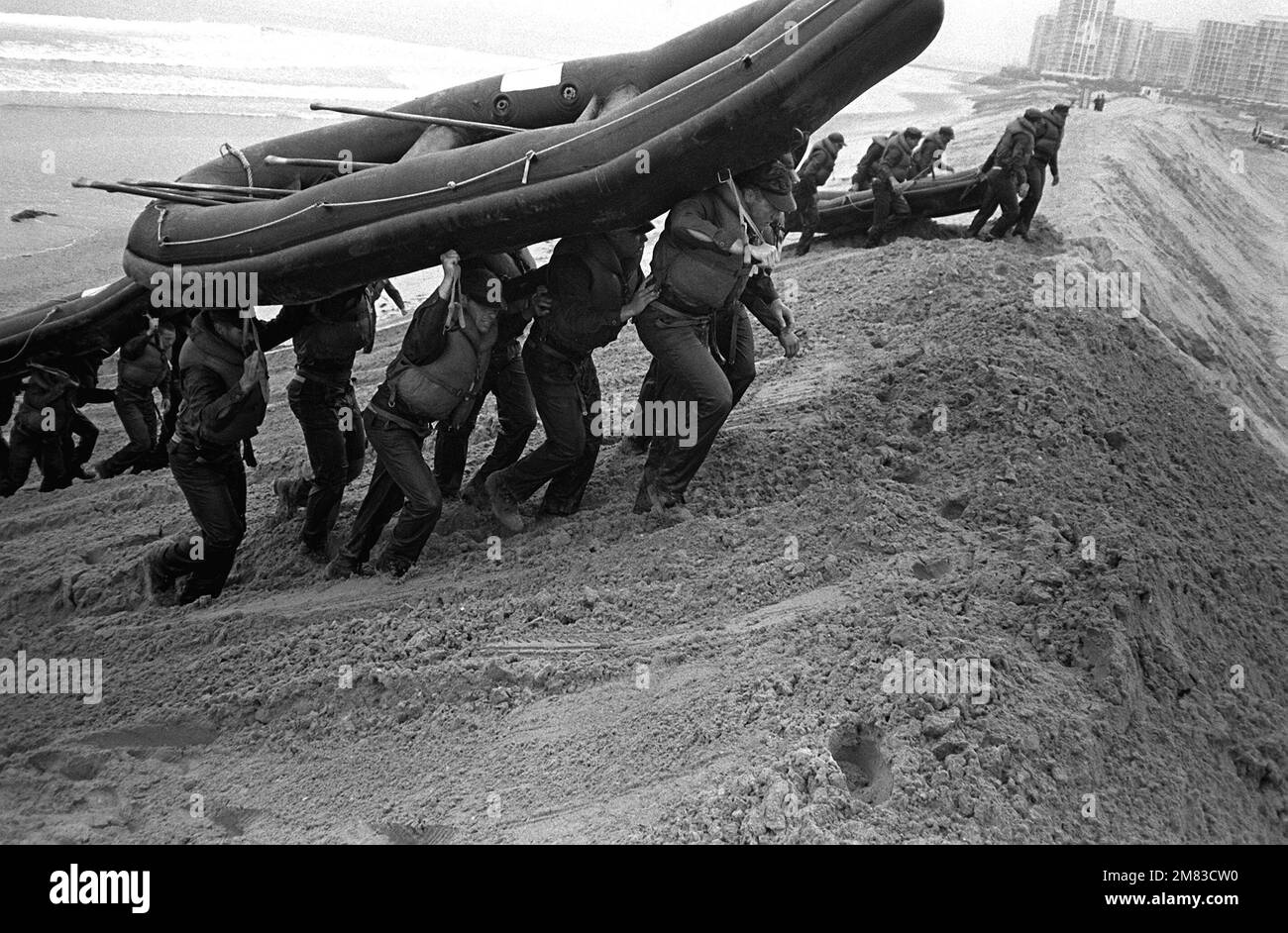 Basic underwater demolition seal bud s Black and White Stock Photos ...