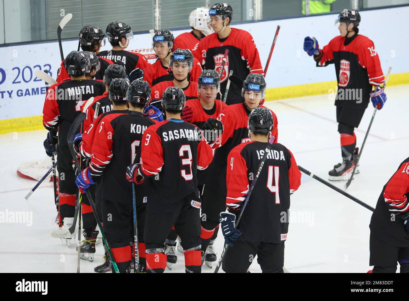 Canton, NY, USA. 11th Jan, 2023. Japan team group (JPN) Ice Hockey ...