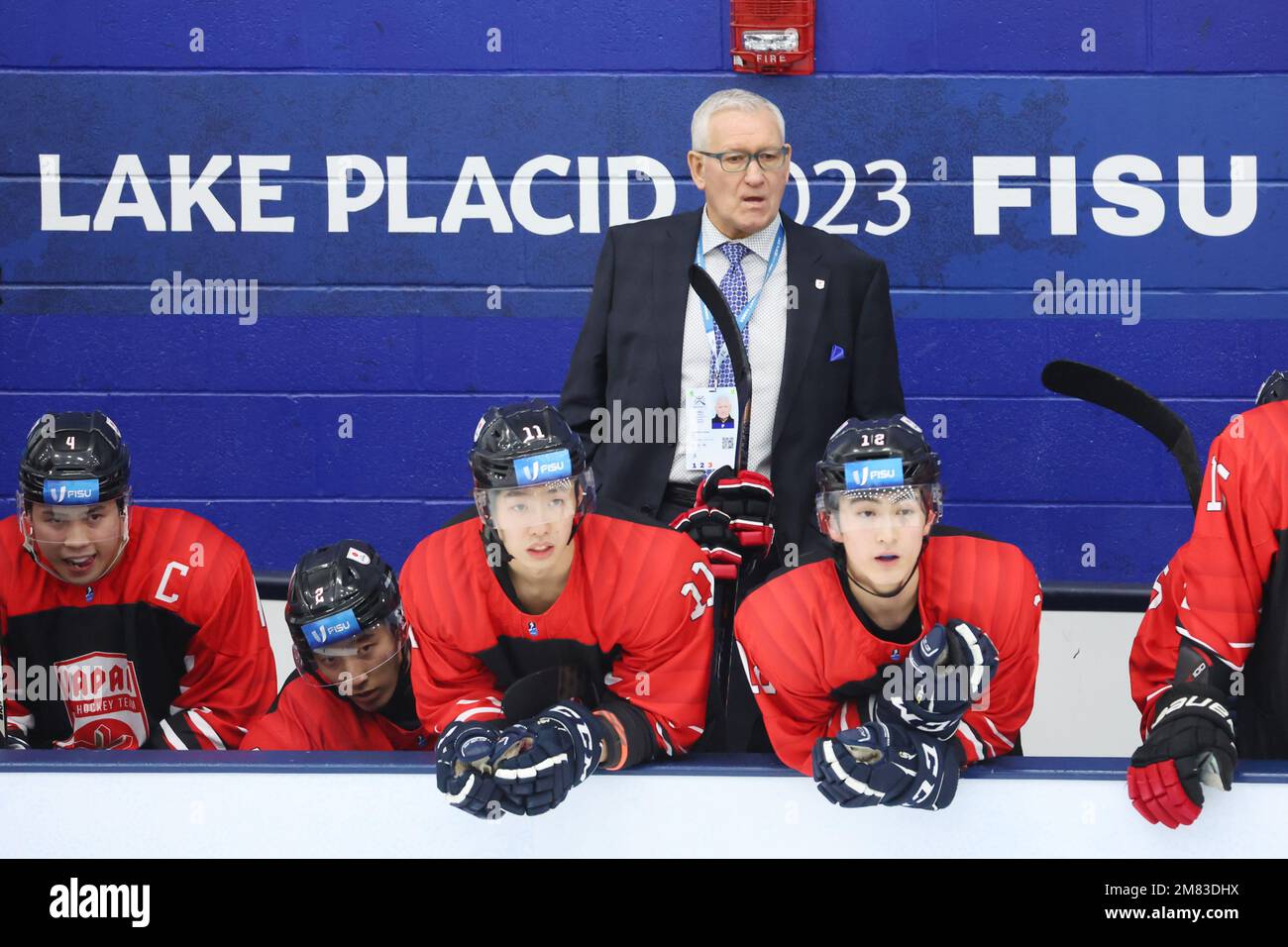 Canton, NY, USA. 11th Jan, 2023. Perry Pearn (JPN) Ice Hockey : Men's ...