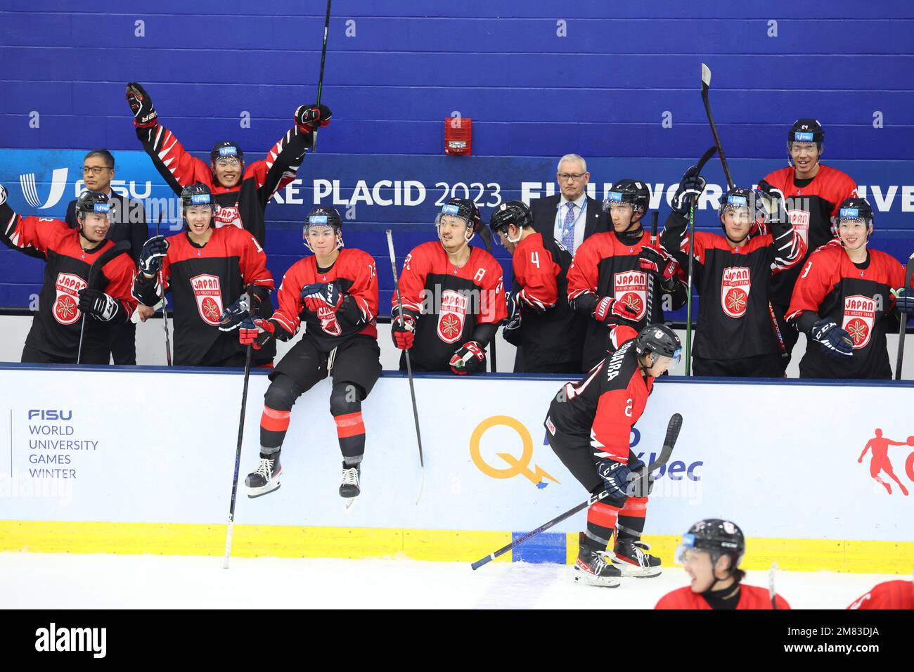 Canton, NY, USA. 11th Jan, 2023. Japan team group (JPN) Ice Hockey ...