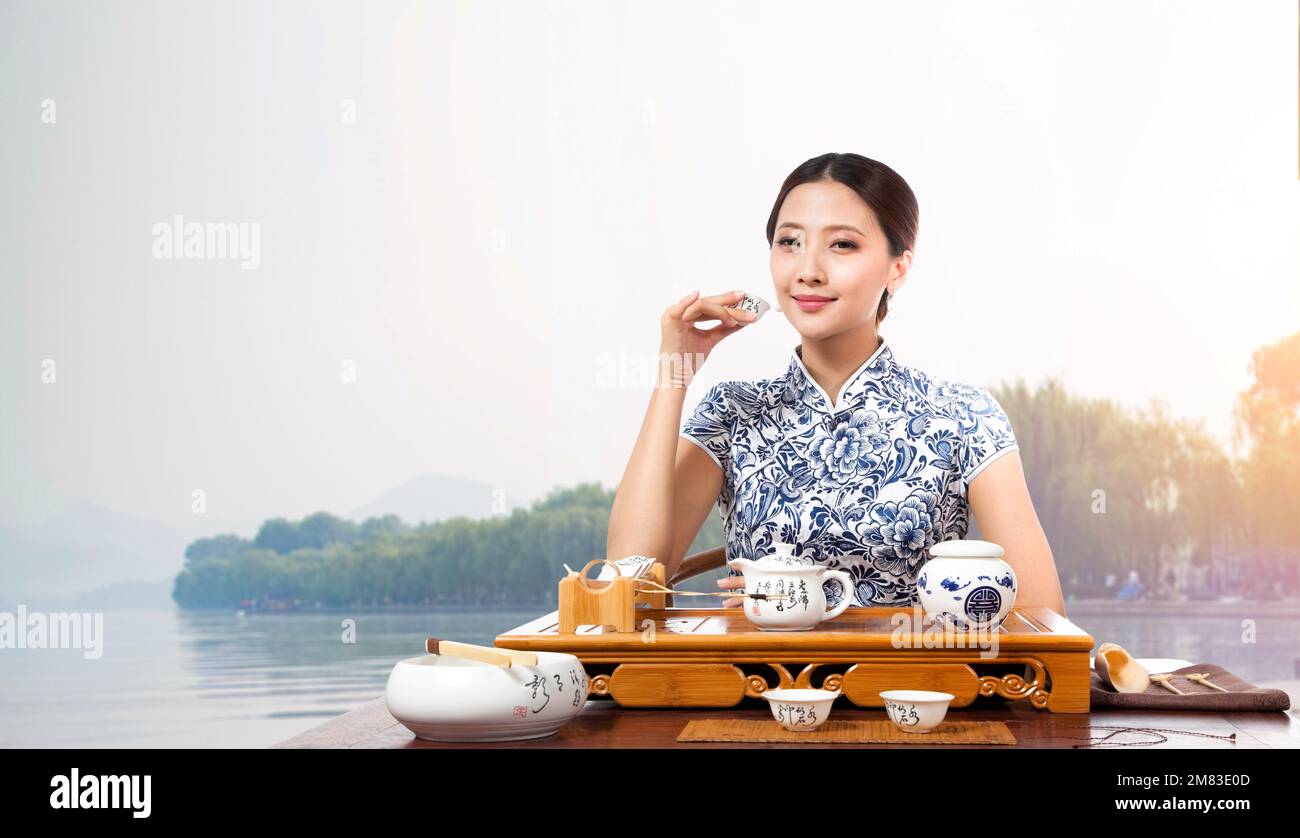 Traditional Chinese image Stock Photo - Alamy