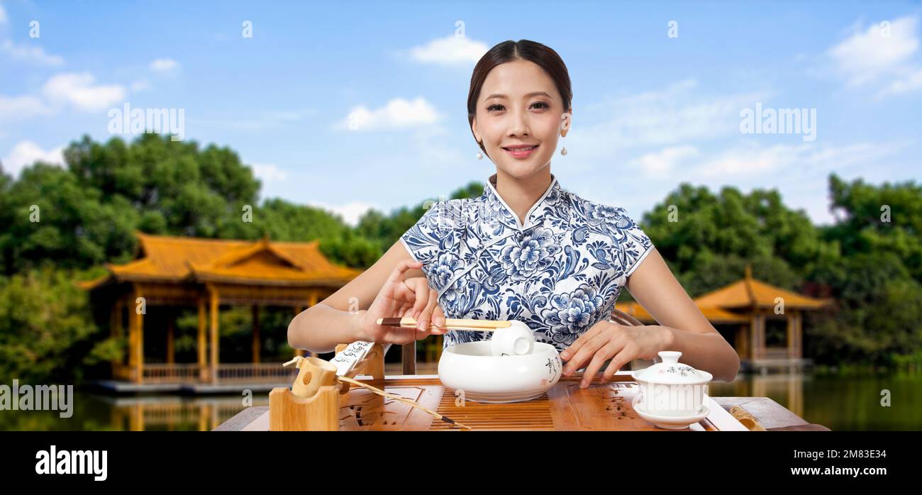 Traditional Chinese image Stock Photo - Alamy