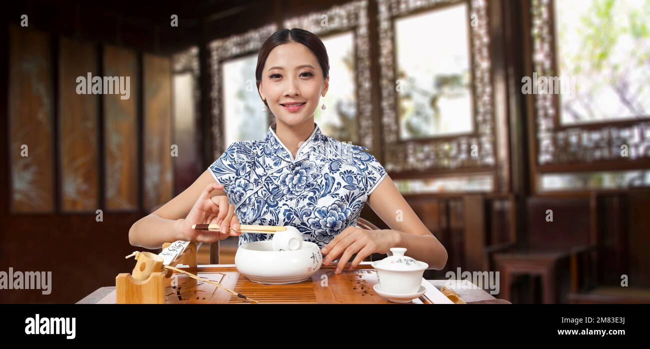 Traditional Chinese image Stock Photo - Alamy