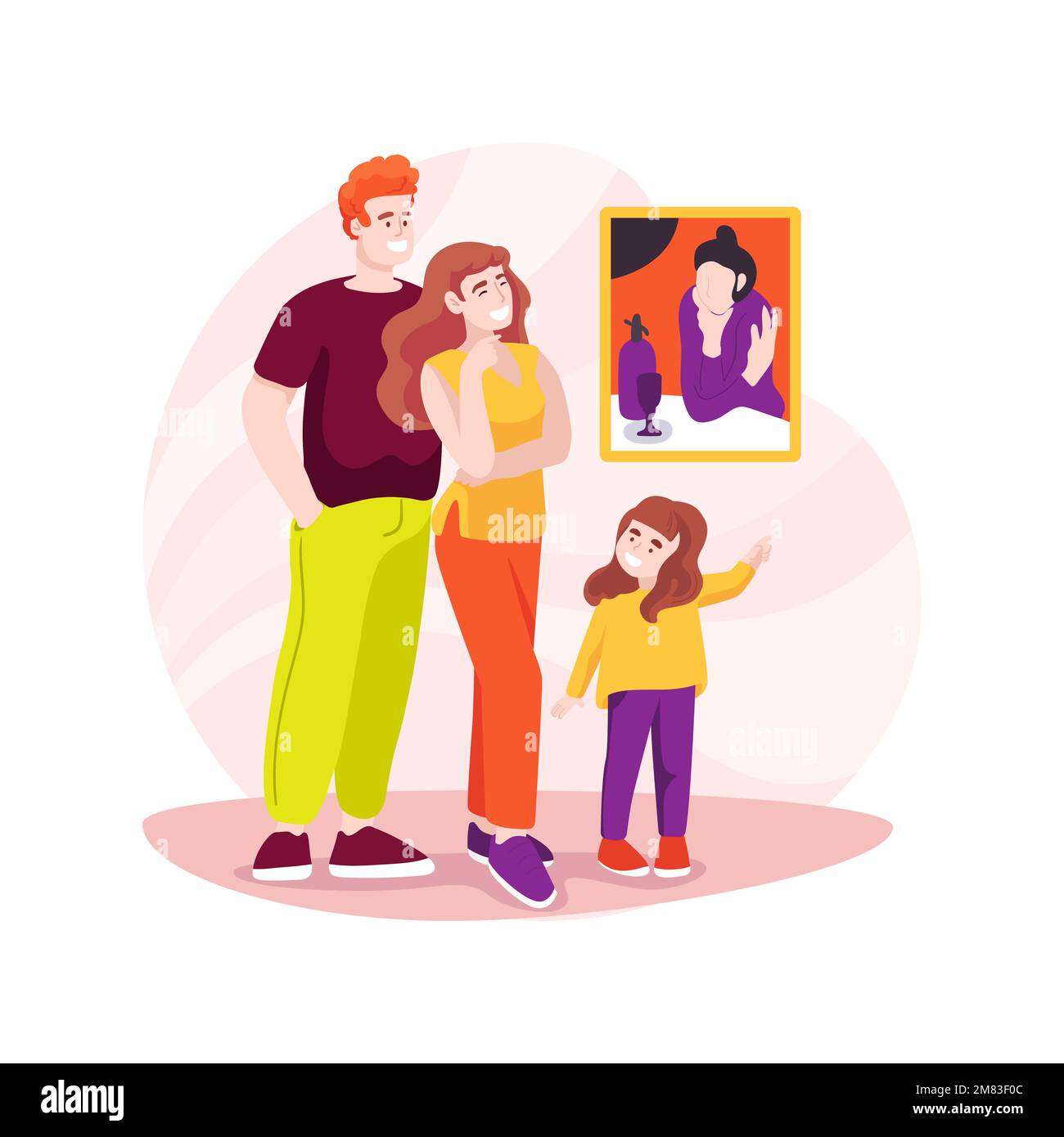 Art museum isolated cartoon vector illustration Stock Vector Image ...