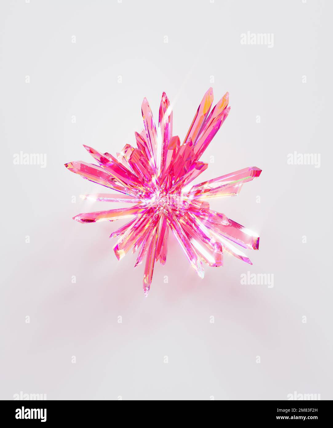 Transparent color of year 2023 pink, magenta, red, magical, crystal ...