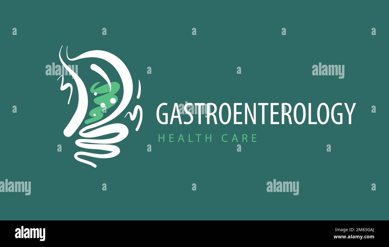 Logo for gastroenterology. Vector illustration Stock Vector Image & Art ...
