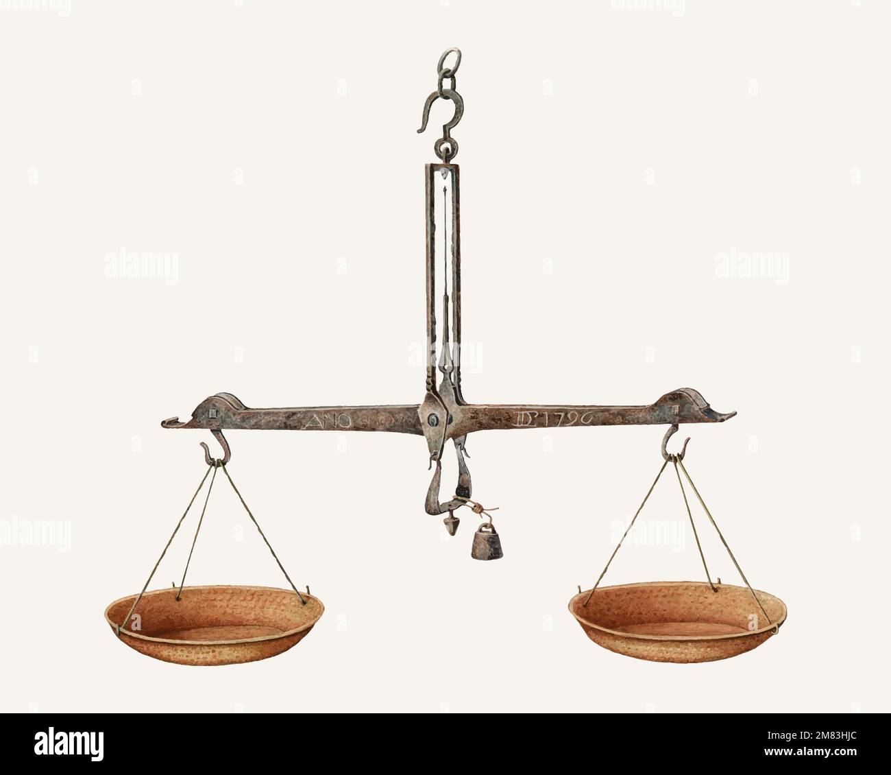 Balance scales Stock Vector Images - Alamy
