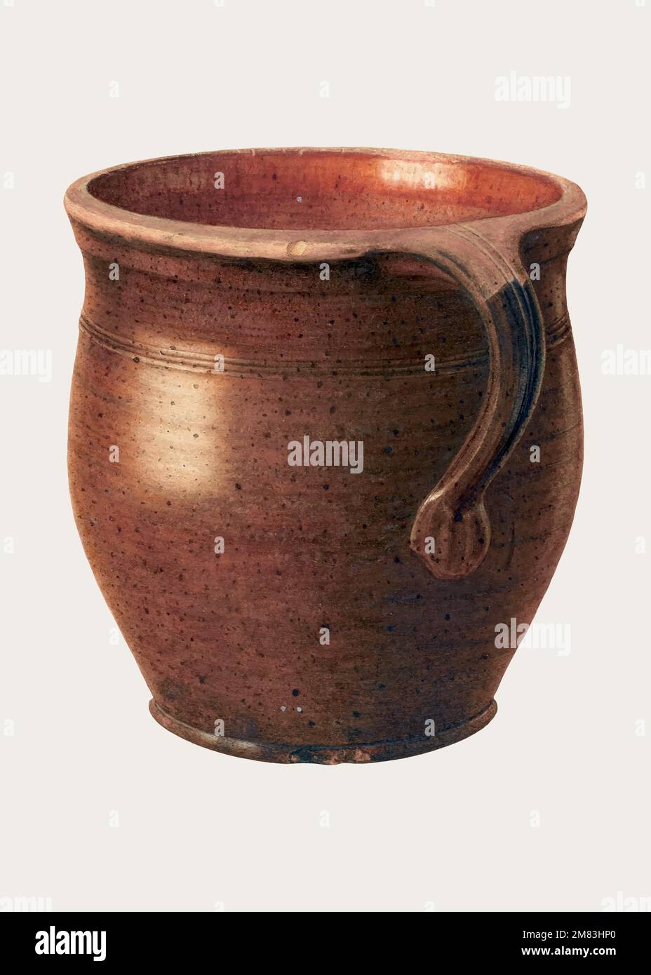 Vintage butter pot vector illustration, remixed from the artwork by ...