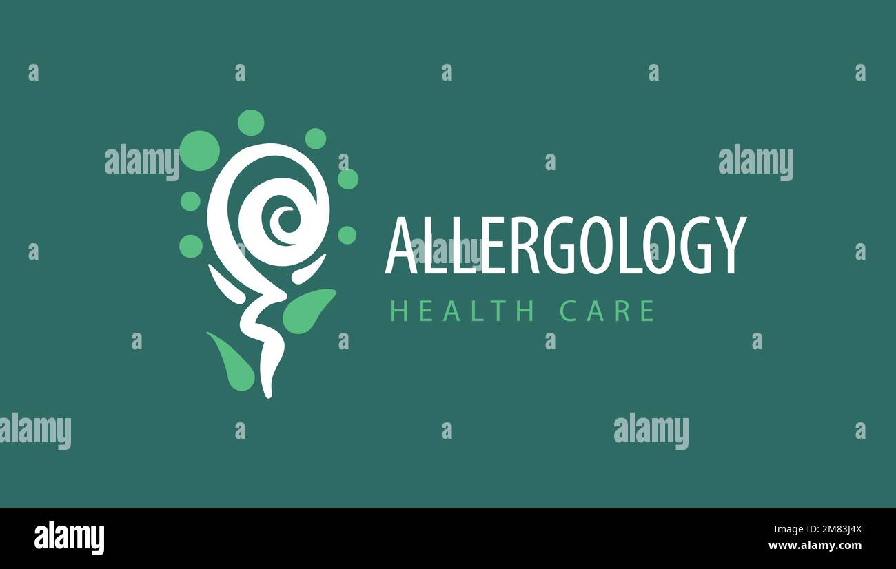 Logo for allergology. Vector illustration Stock Vector Image & Art - Alamy