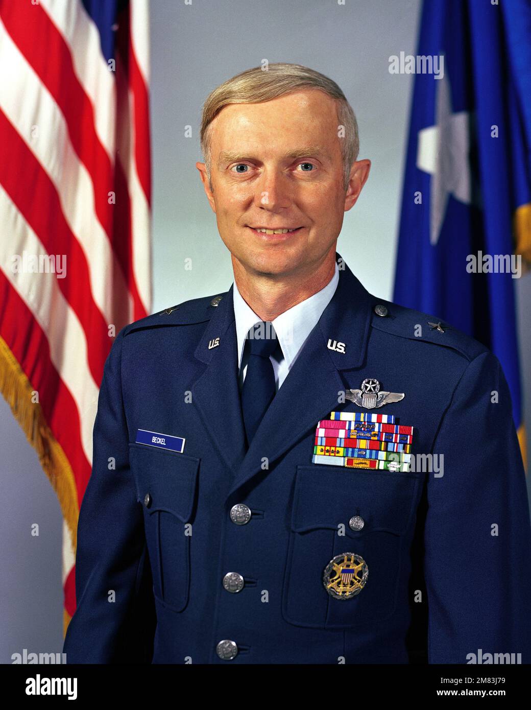 Brigadier General Robert D. Beckel, USAF (uncovered). Country: Unknown ...