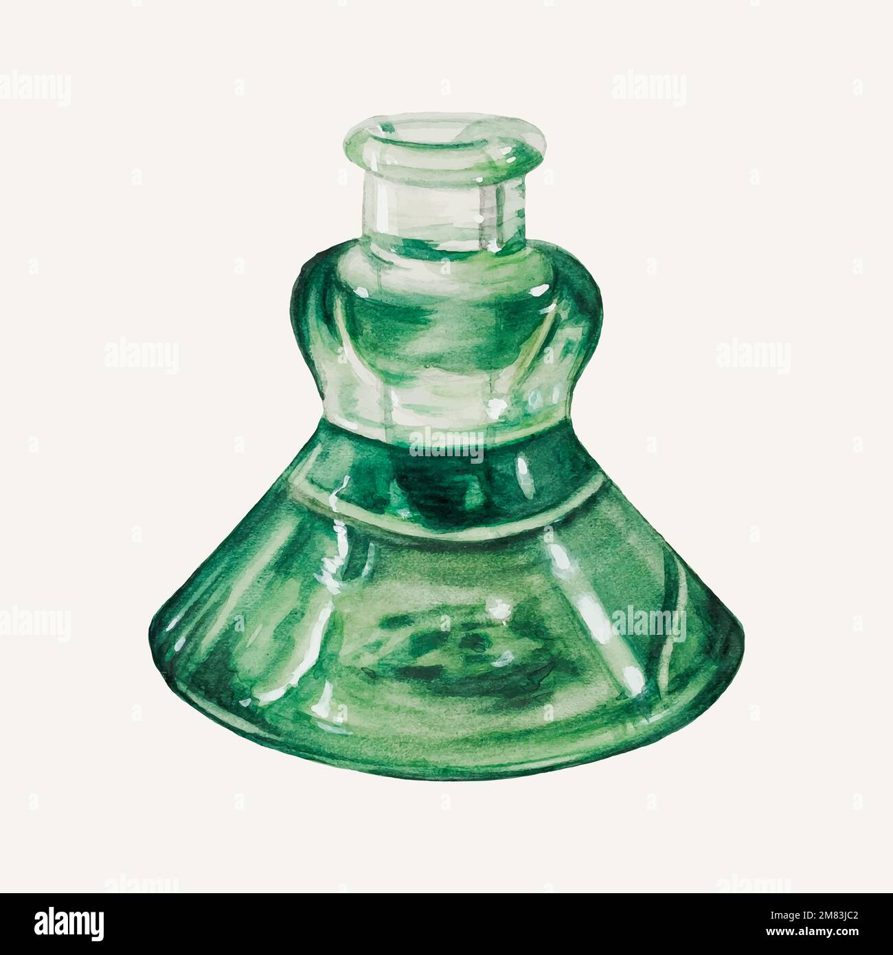 Vintage inkwell illustration vector, remixed from the artwork by John ...