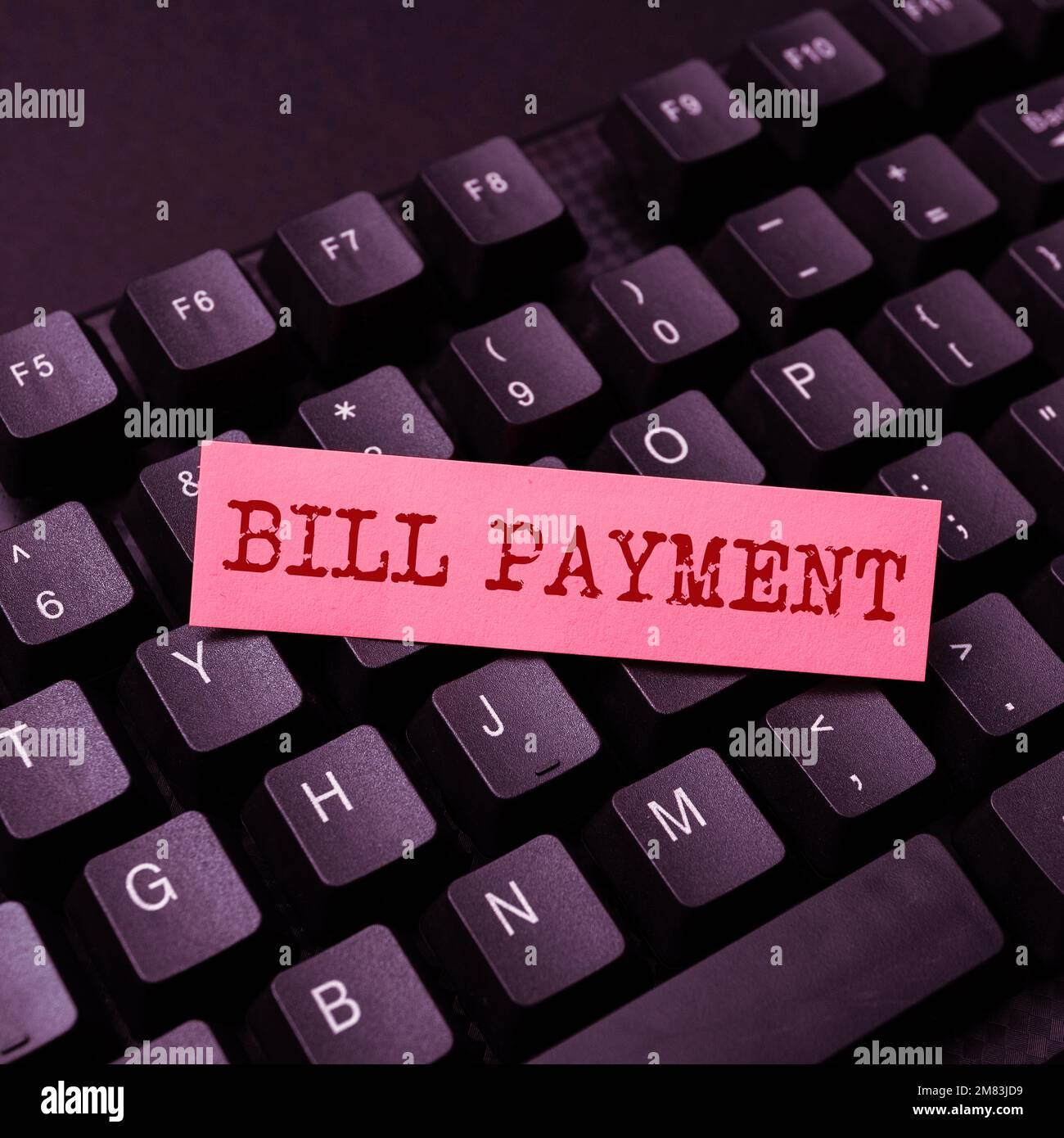Handwriting text Bill Payment. Business concept To give money to in ...
