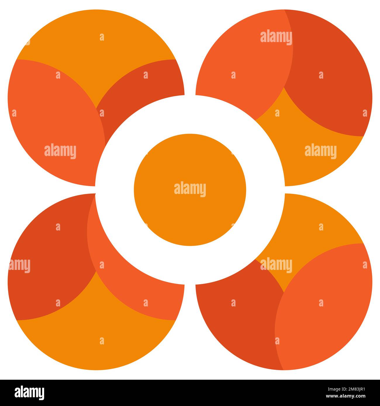 round design, circle geometric design element Stock Photo - Alamy