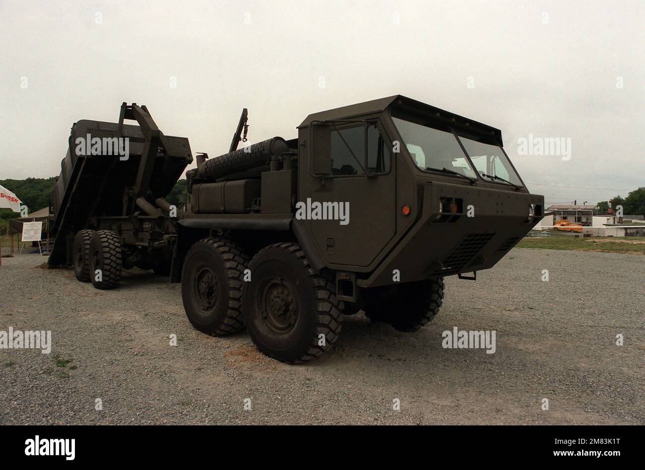 An Oshkosh Truck Corp. heavy expanded mobility tactical truck ...
