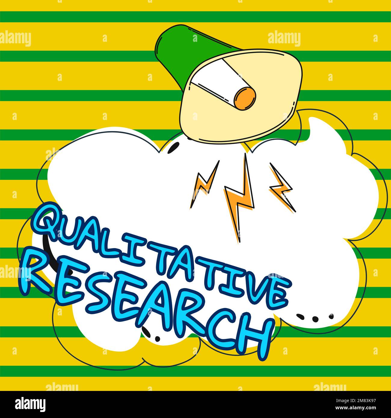 Hand writing sign Qualitative Research. Business overview Certified to ...