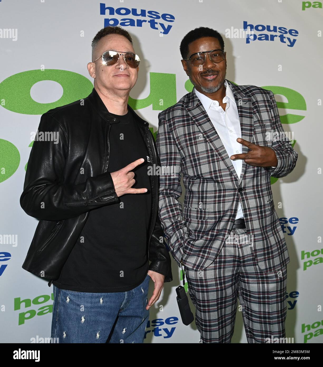 Kid 'n Play, Christopher Reid and Christopher Martin arriving to the ...