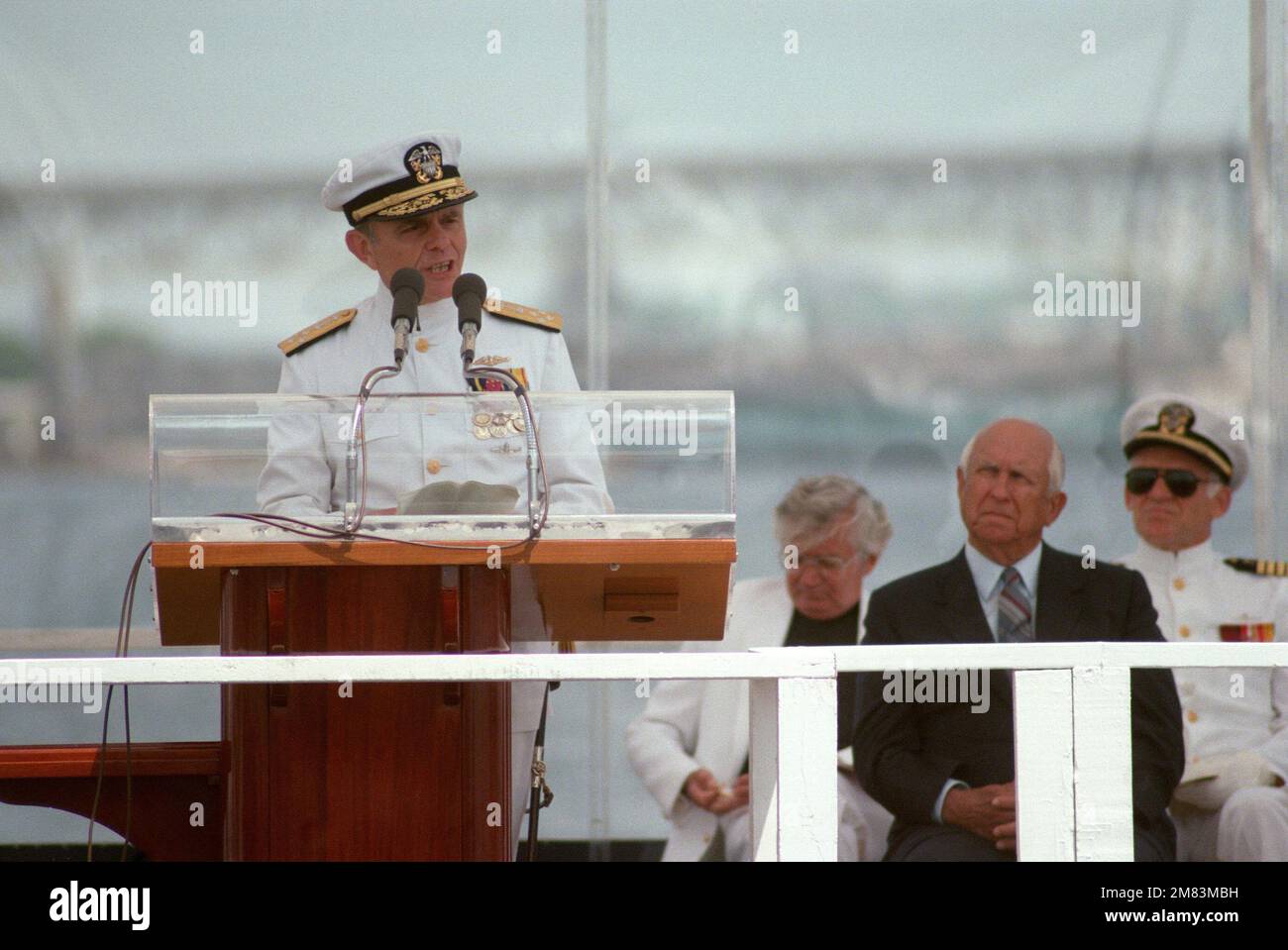 ADM Kinnaird R. McKee, Director, Navy Nuclear Propulsion Program ...
