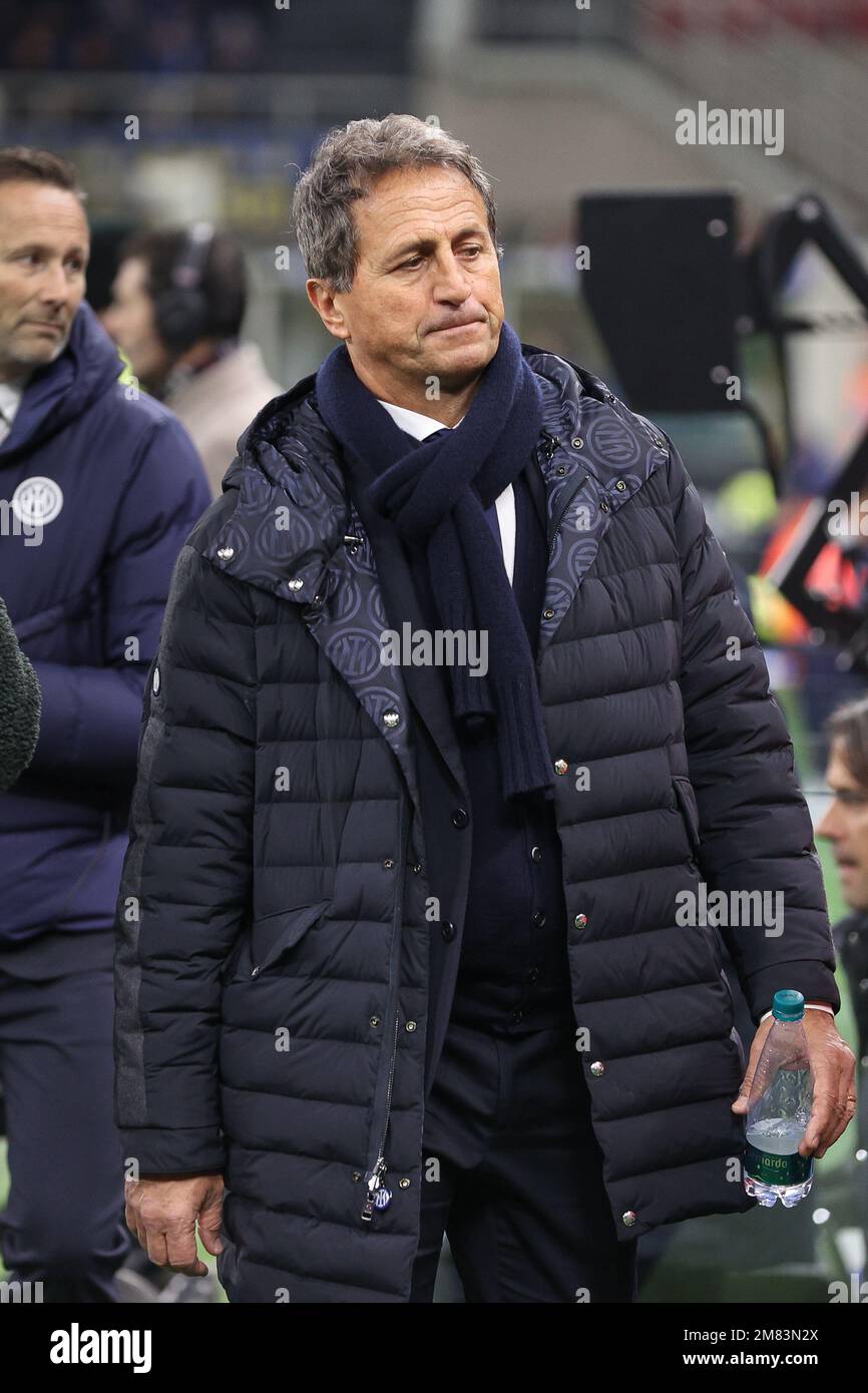 Milan, Italy. 10th Jan, 2023. Italy, Milan, jan 10 2023: Riccardo Ferri ...