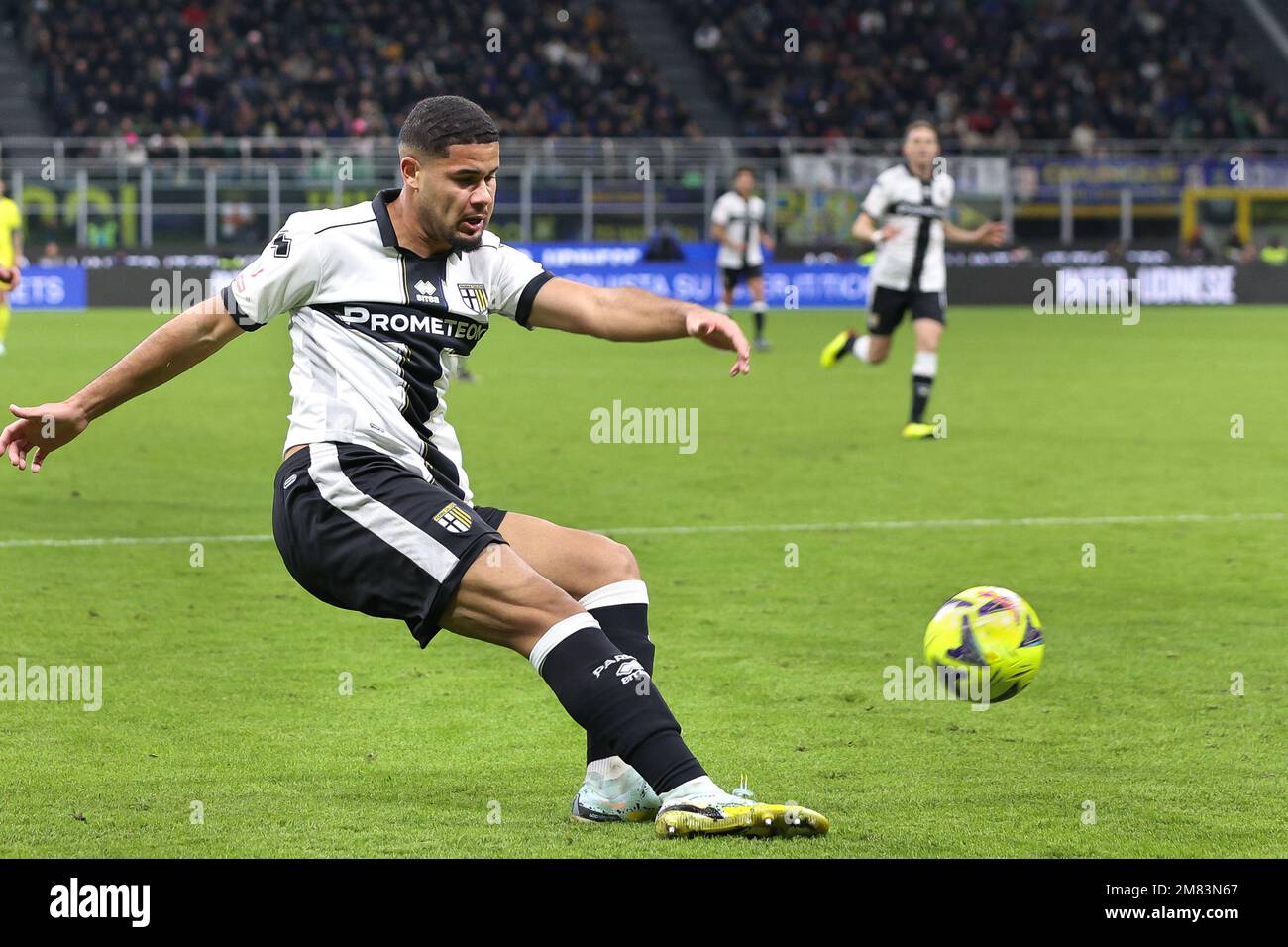 Milan, Italy. 10th Jan, 2023. Italy, Milan, jan 10 2023: Simon Sohm ...