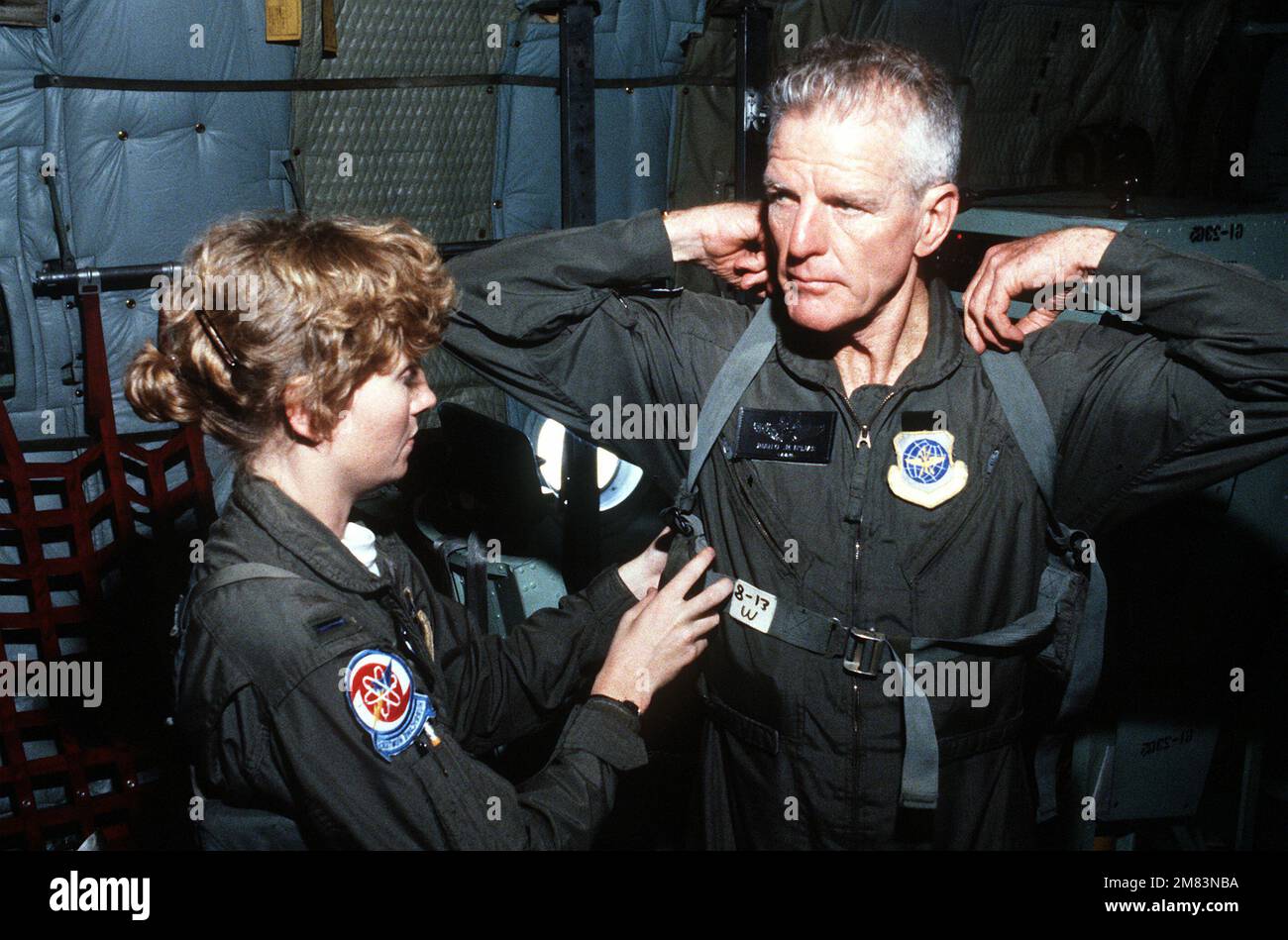 First LT. Jill James, a WC-130 Hercules aircraft pilot from the 53rd ...