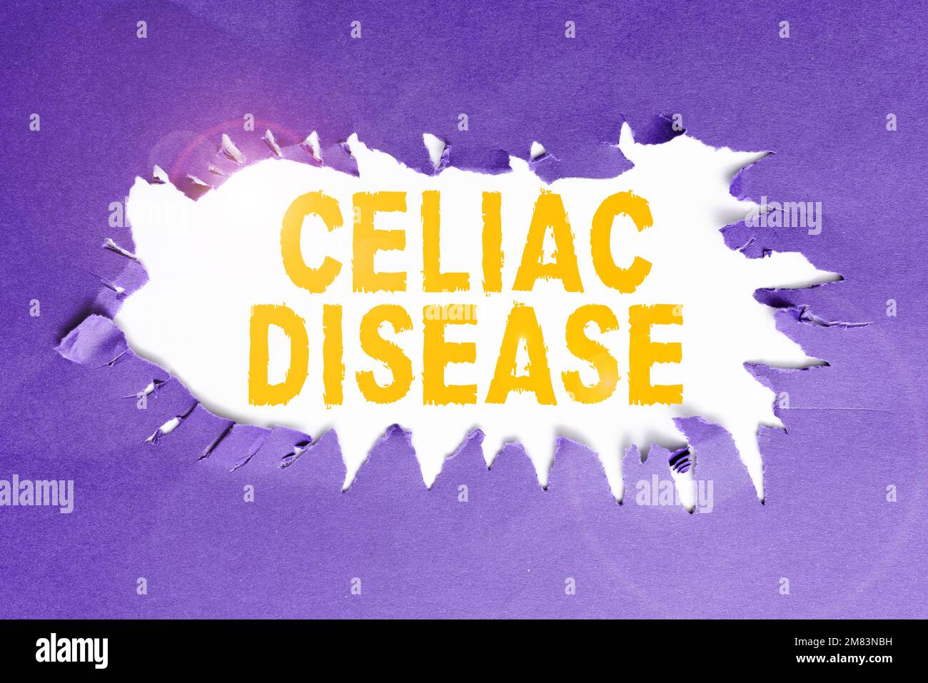 Text showing inspiration Celiac Disease. Business approach Small ...
