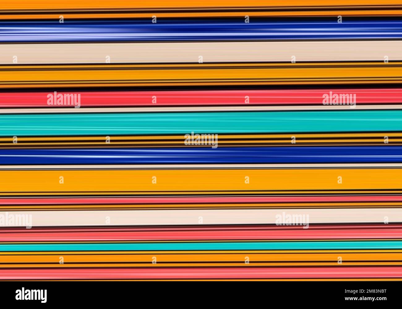 Colorful horizontal stripes gradient design art for backgrounds ...