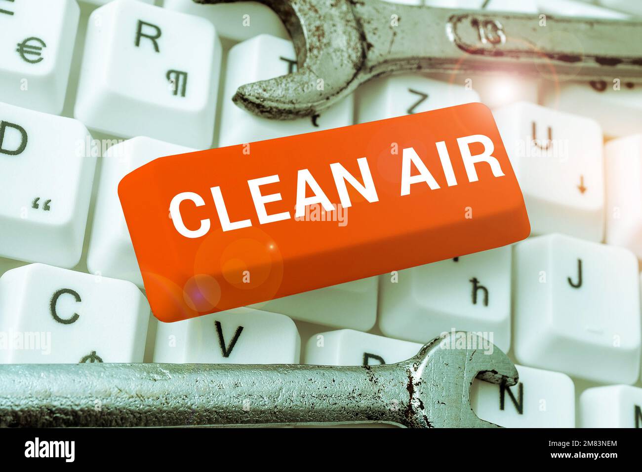 Inspiration showing sign Clean Air. Word Written on air that has no ...