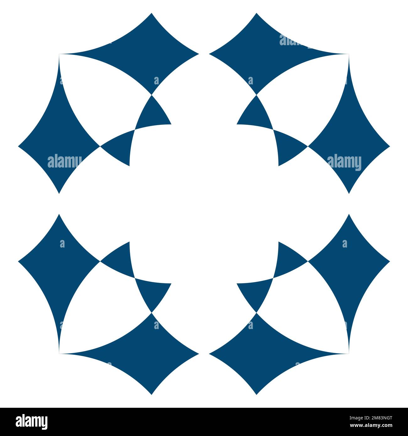 abstract geometric shape for design element Stock Photo - Alamy