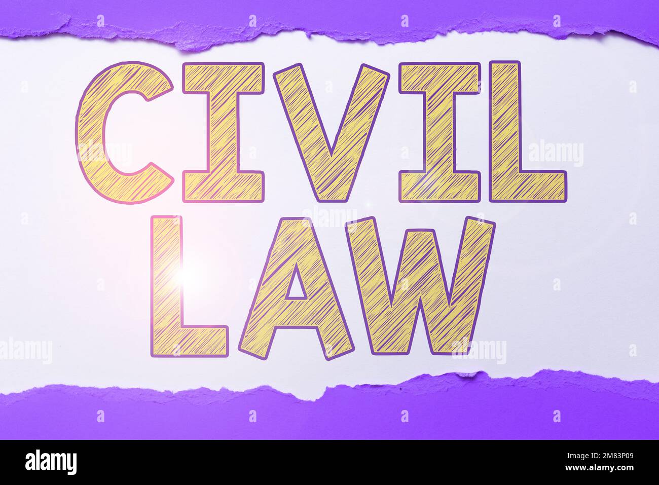 Sign displaying Civil Law. Business showcase Law concerned with private ...