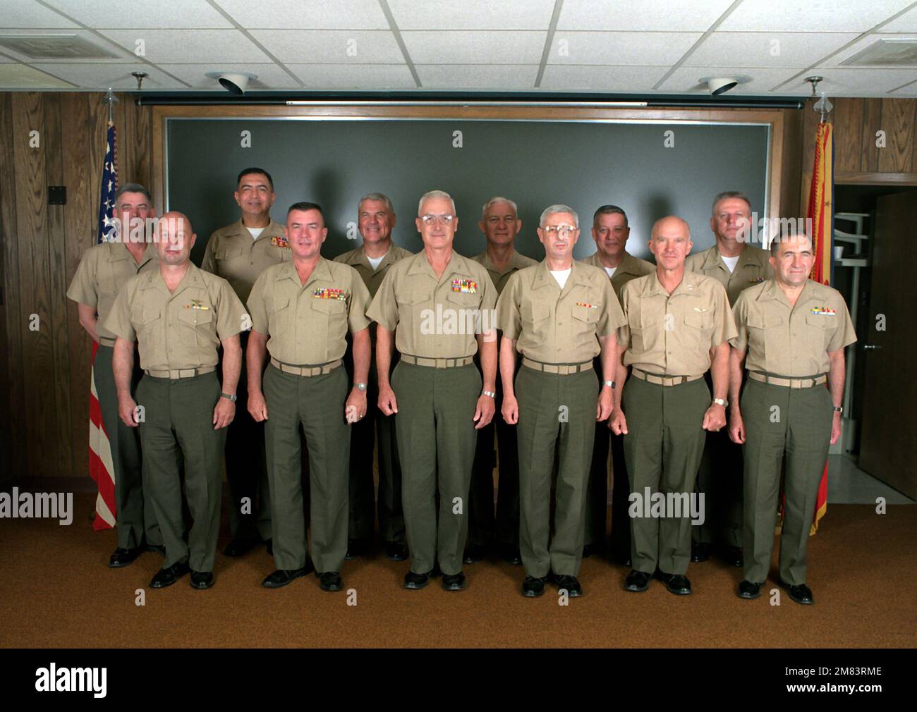 Attending the 1985 Reserve General Officers Symposium are, front row ...