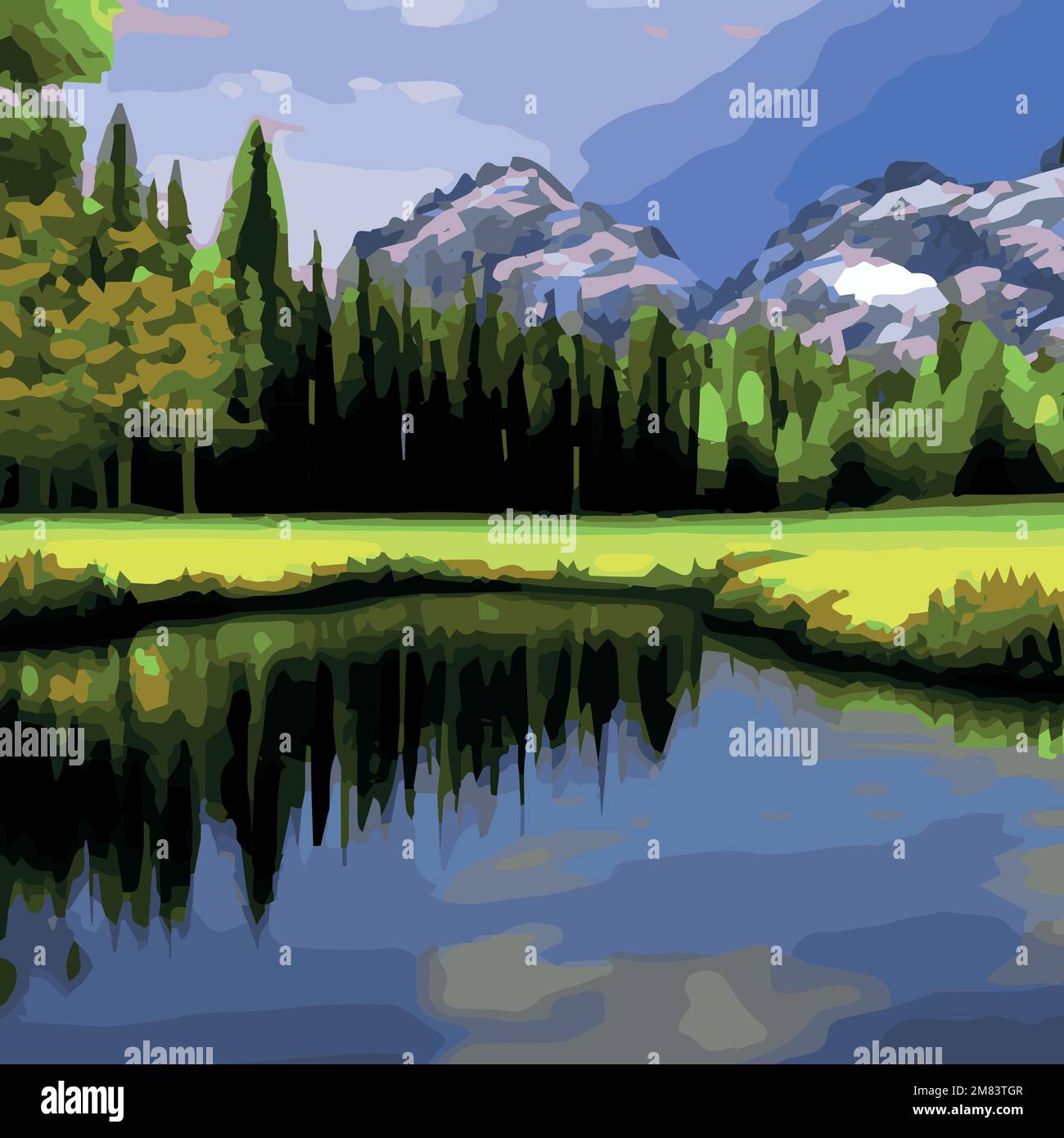 Pink wildflower background Stock Vector Images - Alamy