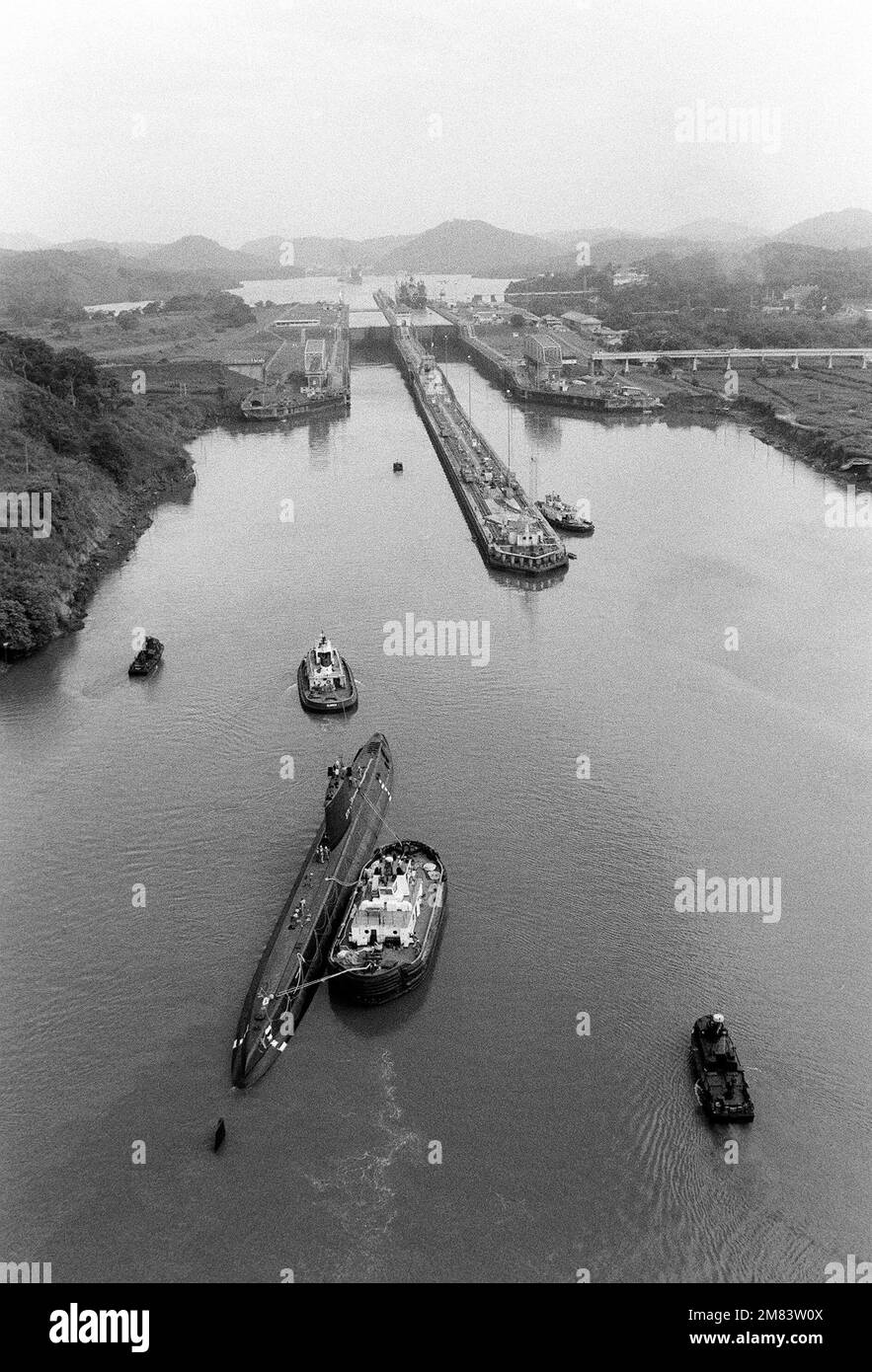 DN-SN-85-09551. Base: Panama Canal Country: Panama (PAN Stock Photo - Alamy