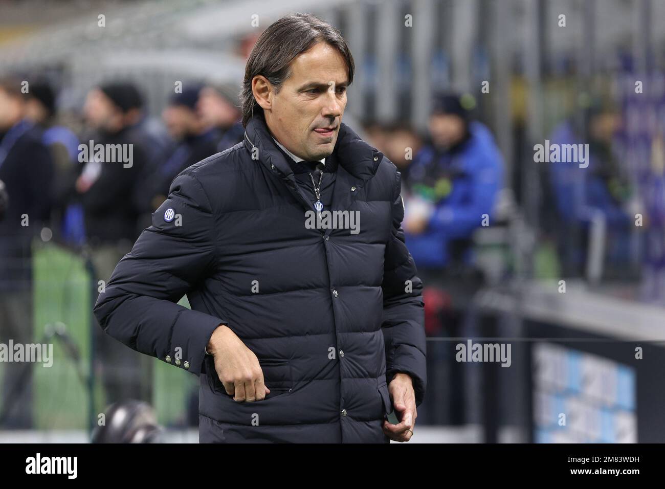 Simone inzaghi coppa italia hi-res stock photography and images - Alamy
