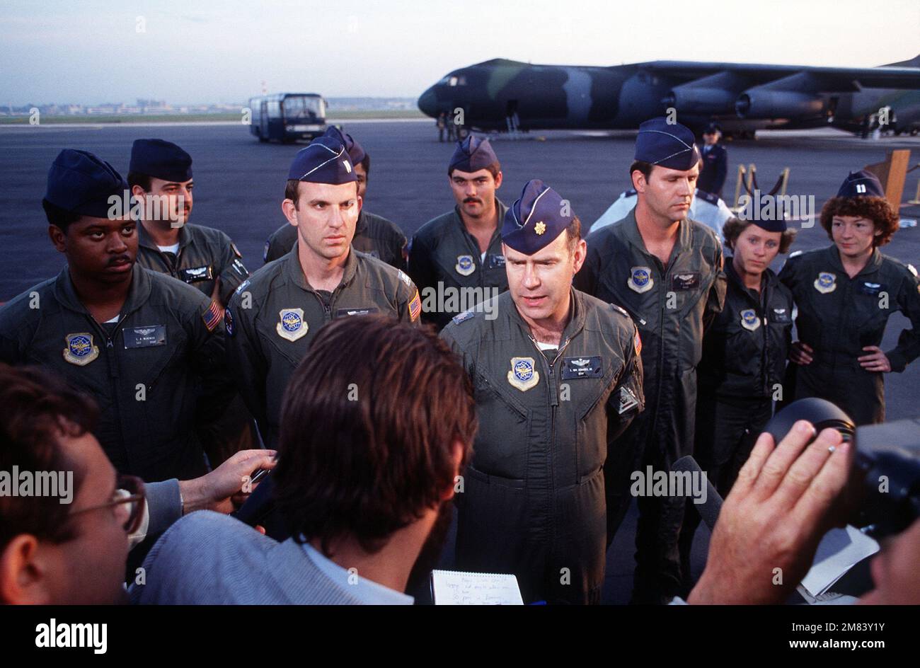 MAJ. LeRoy Edwards, commander of the C-141B Starlifter aircraft that ...