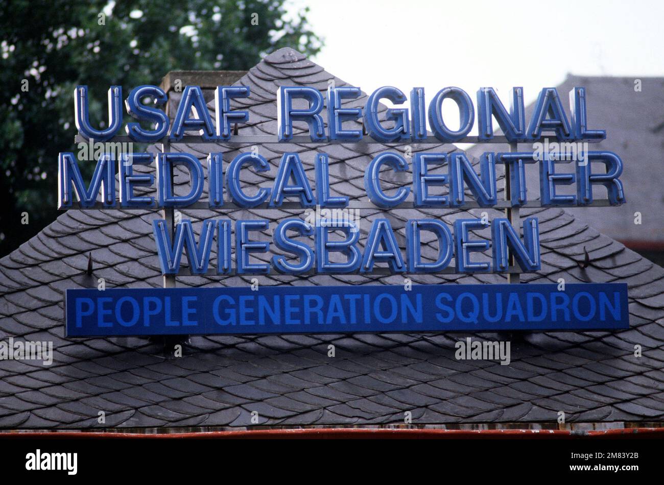 DF-ST-86-03827. Base: Weisbaden Country: West Germany (FRG Stock Photo ...