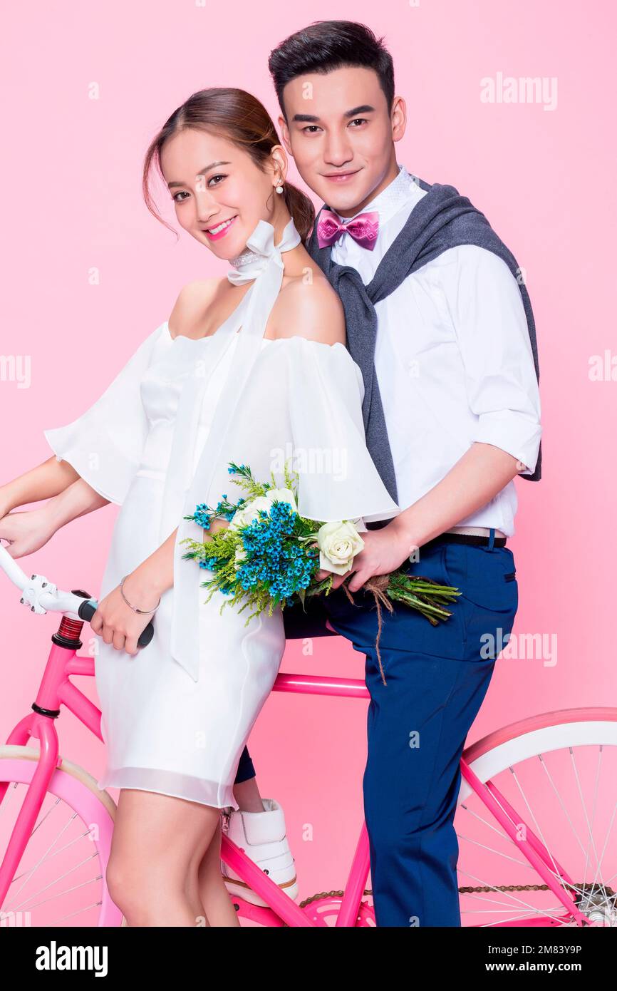 Happy sweet lovers Stock Photo - Alamy