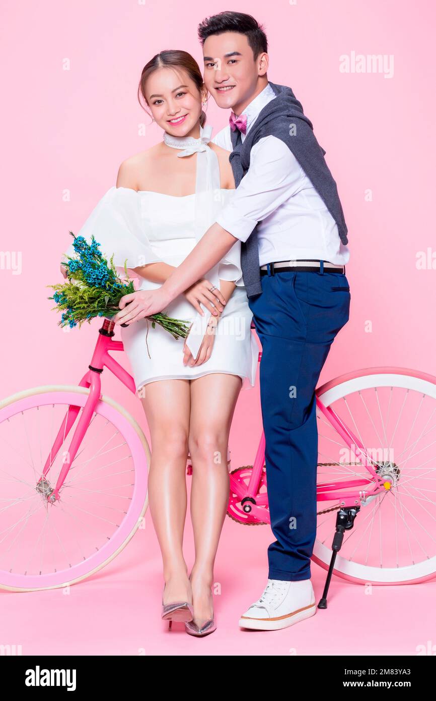 Happy sweet lovers Stock Photo - Alamy