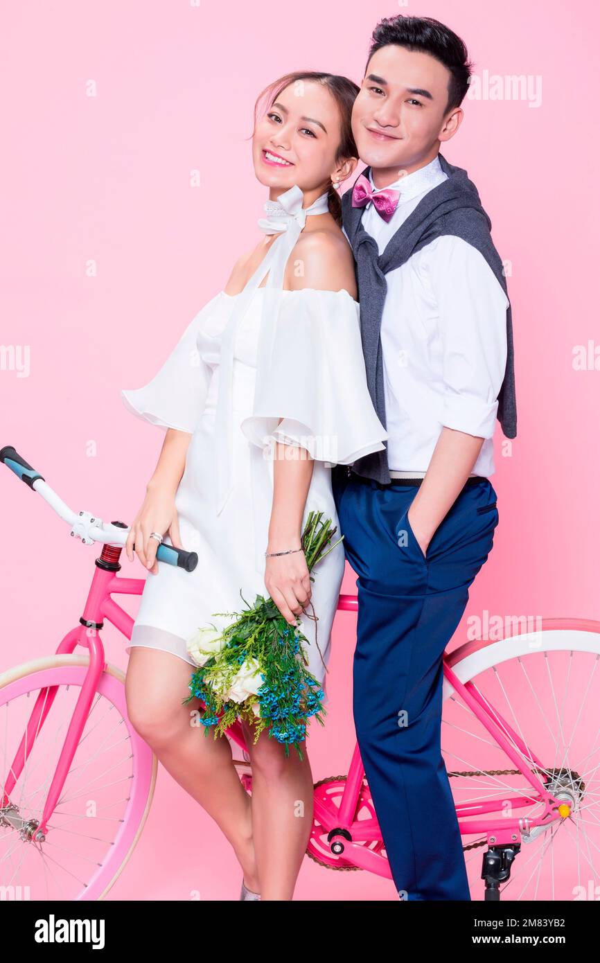 Happy sweet lovers Stock Photo - Alamy