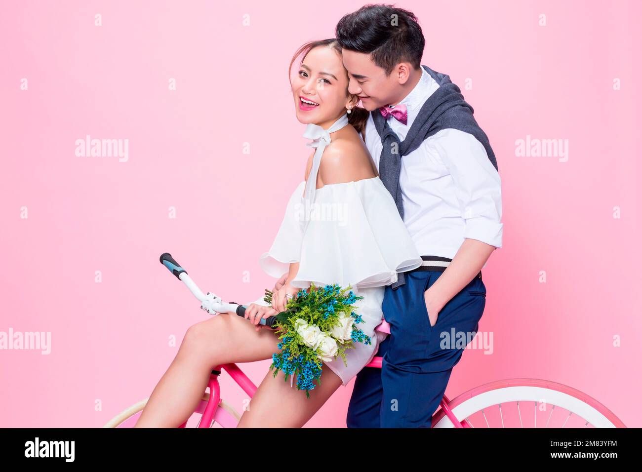 Happy sweet lovers Stock Photo - Alamy