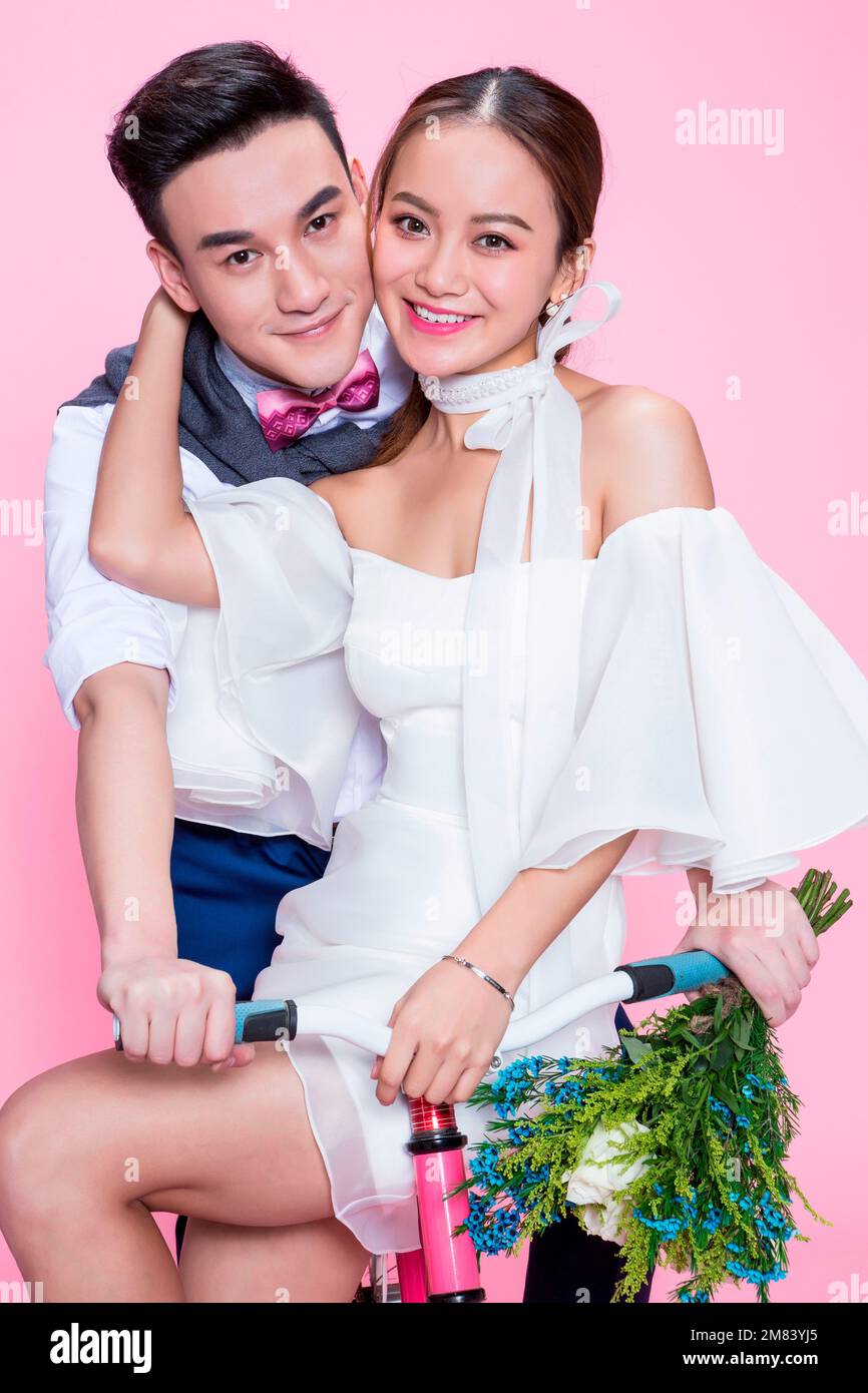 Happy sweet lovers Stock Photo - Alamy