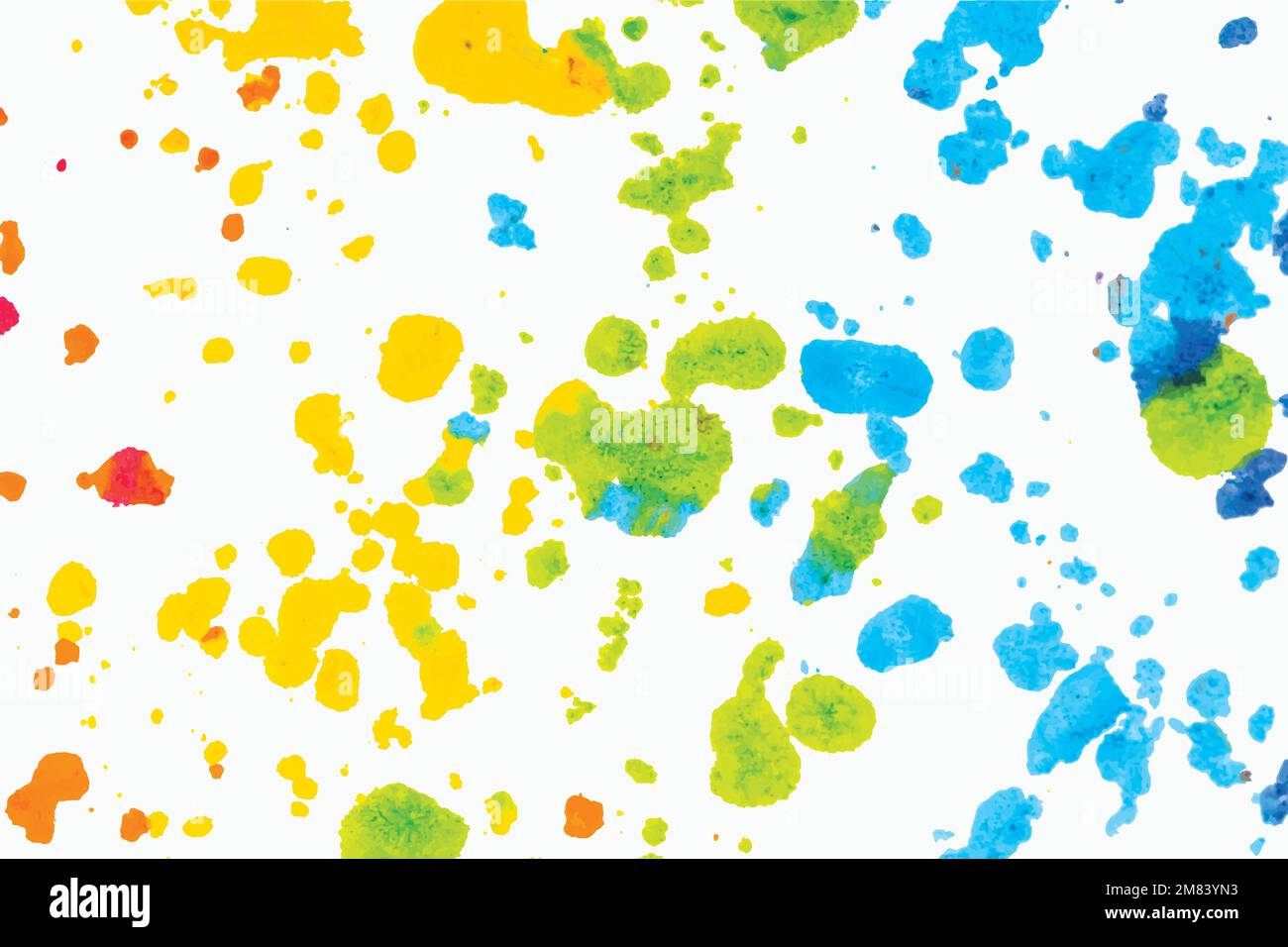 Colorful background vector with wax melted crayon art Stock Vector ...