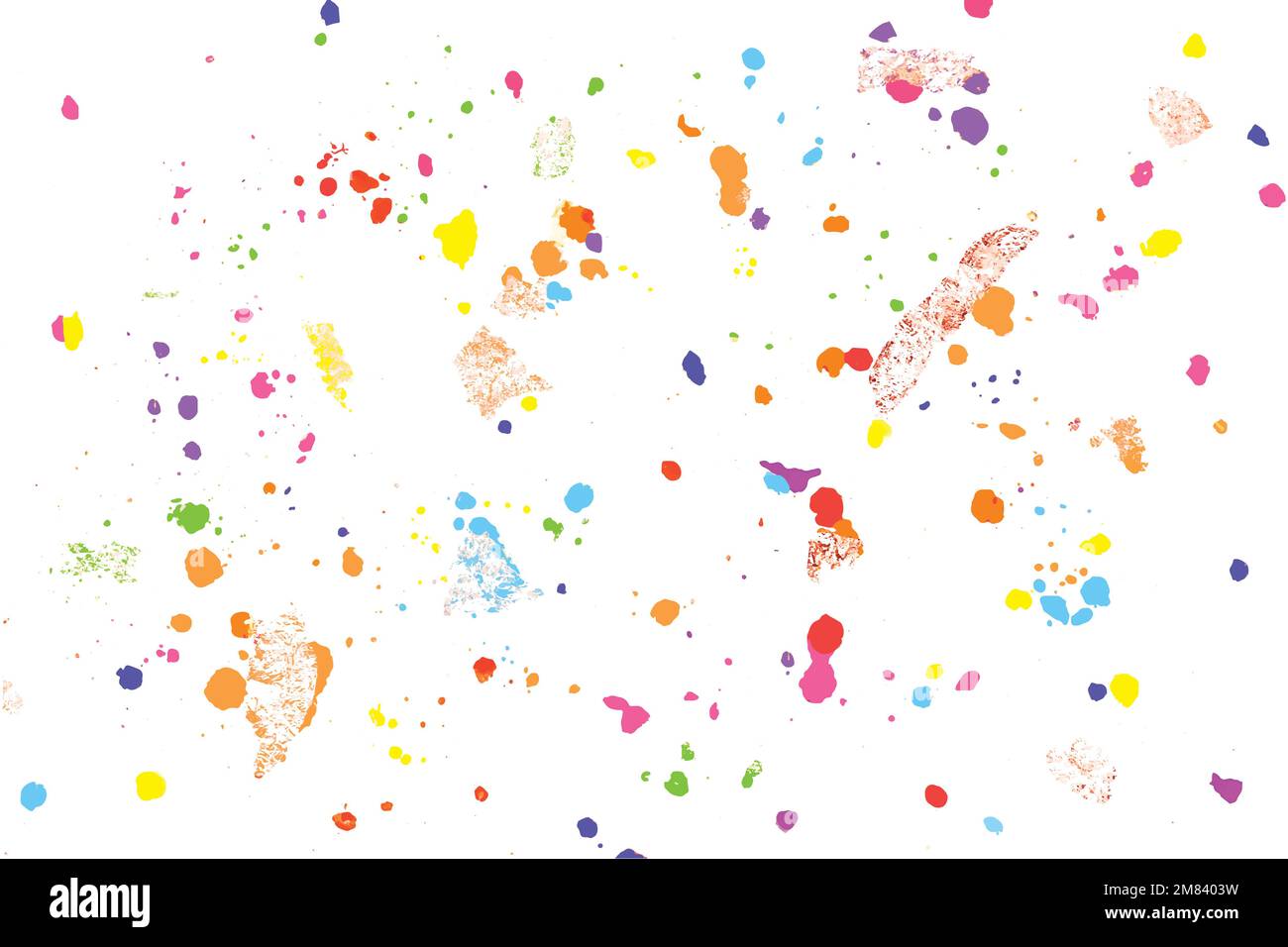 Colorful background vector with wax melted crayon art Stock Vector ...
