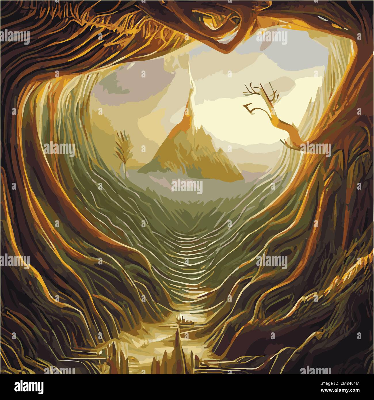 Surrealistic artwork Stock Vector Images - Alamy