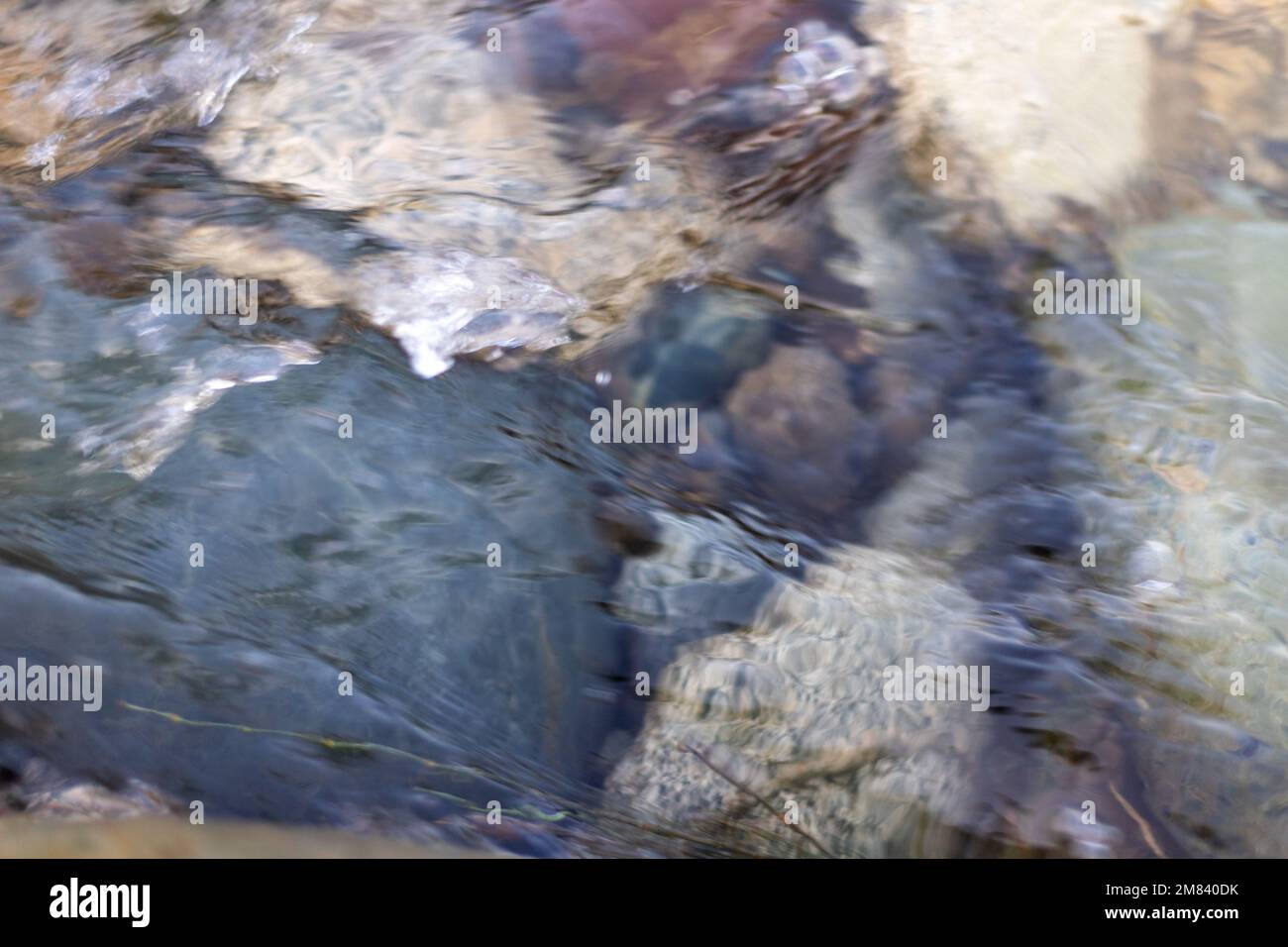 Shallow water over pebbles hi-res stock photography and images - Alamy