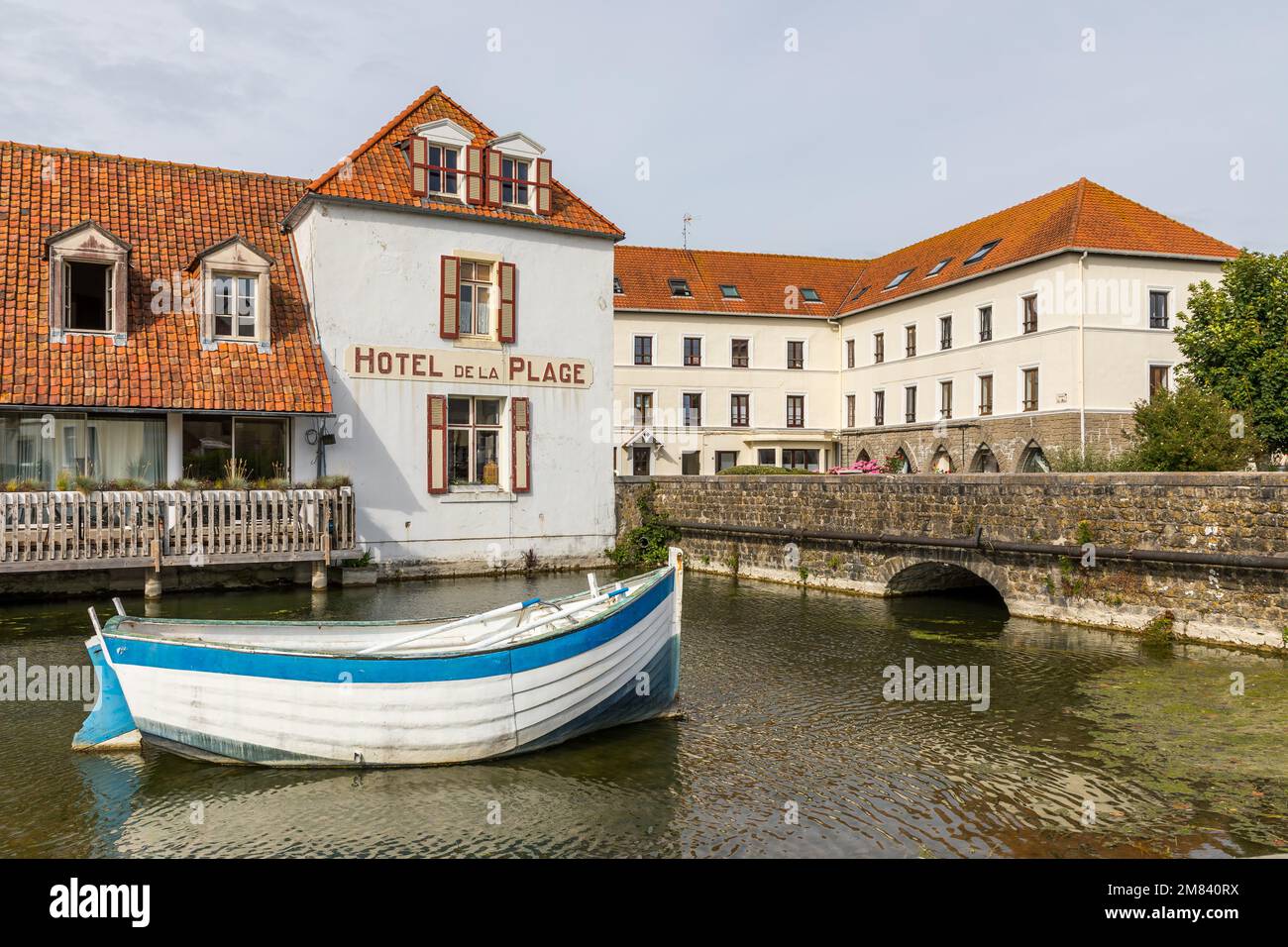 HOTEL DE LA PLAGE, WISSANT, (62) PAS-DE-CALAIS, FRANCE Stock Photo - Alamy