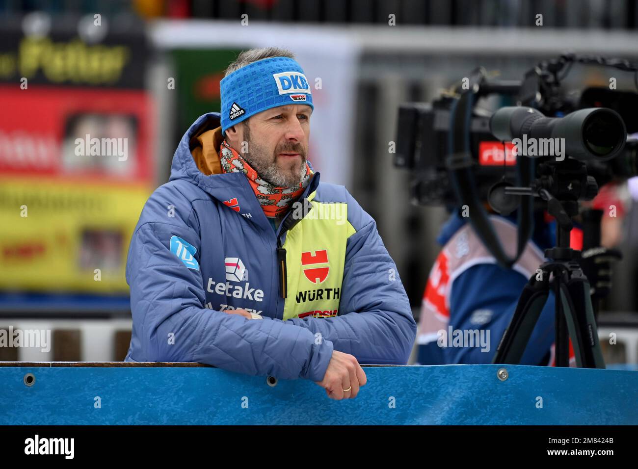 National coach Mark KIRCHNER (GER), single image, cut single motif ...