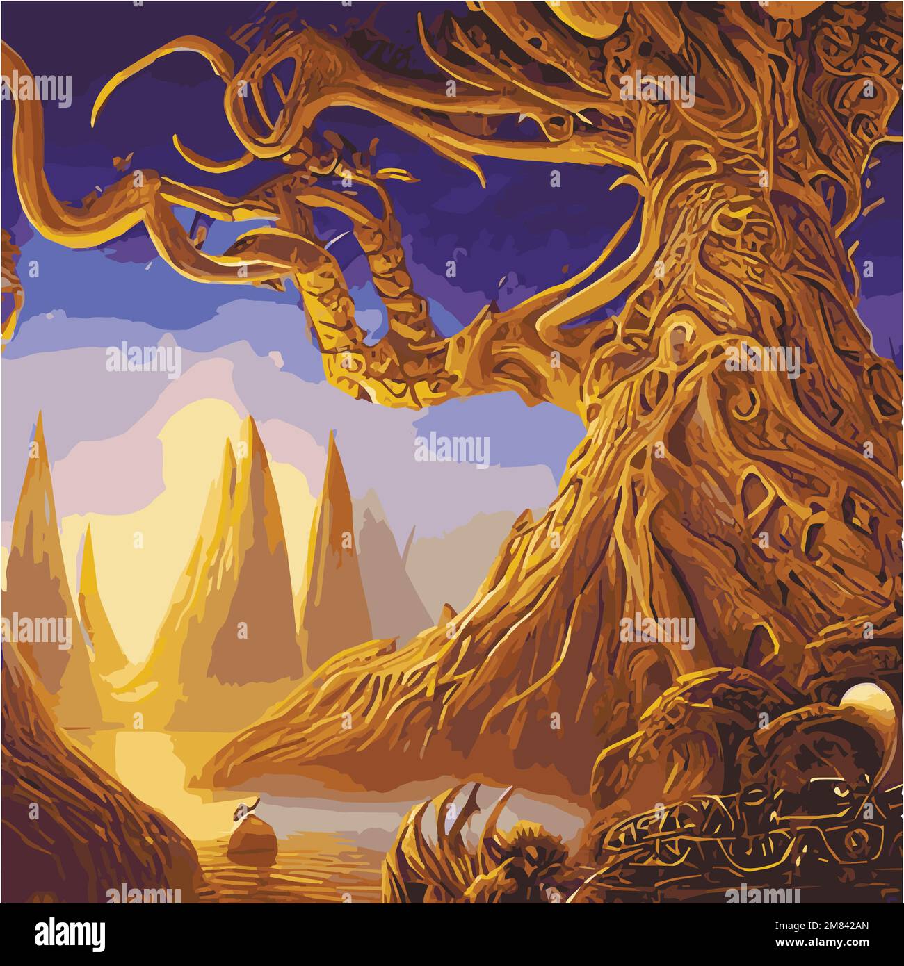 Alice wood Stock Vector Images - Alamy