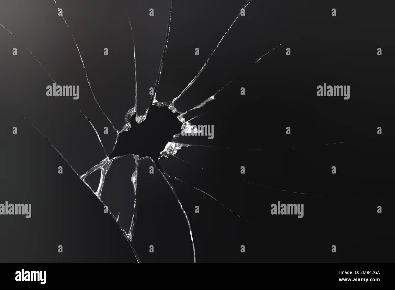 Cracked broken glass on Stock Vector Images - Alamy