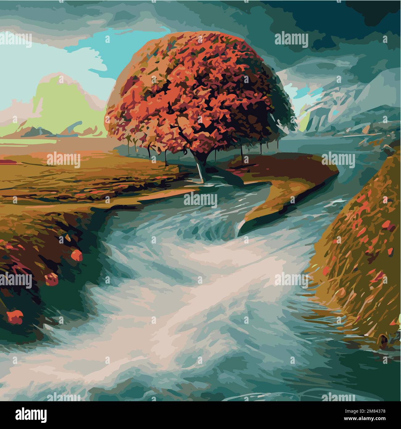 Metaphor surrealism Stock Vector Images - Alamy