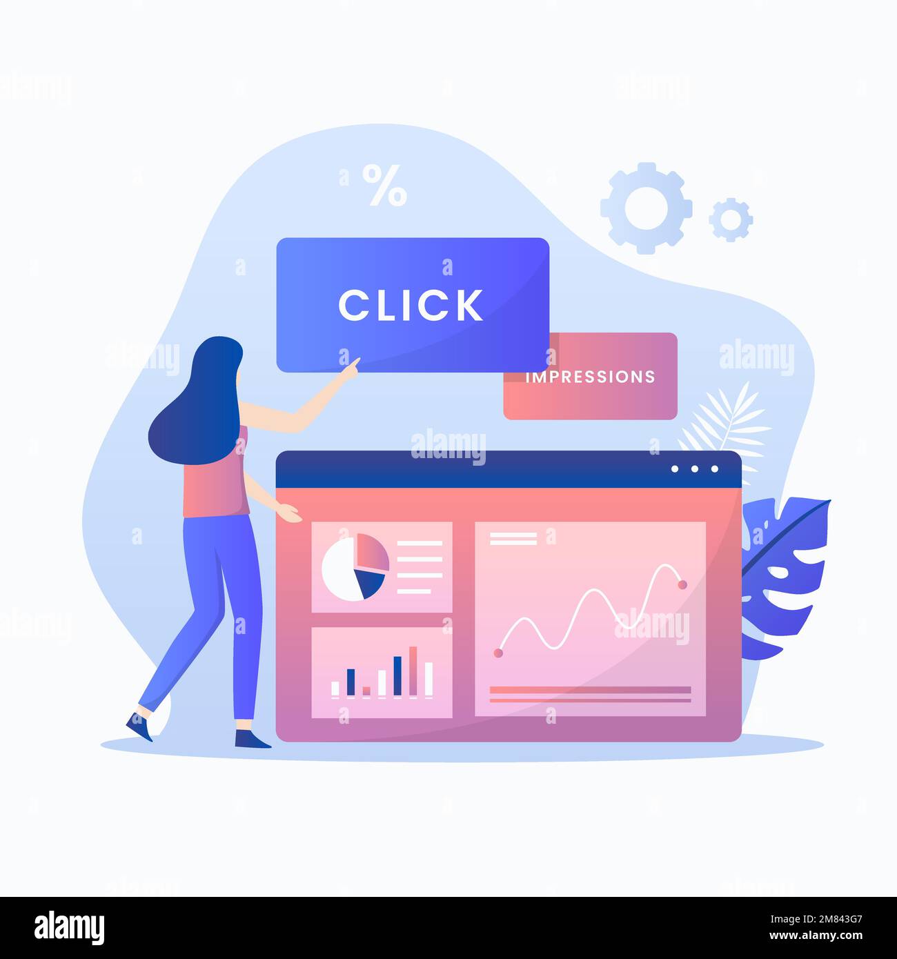 Click through ratio Cut Out Stock Images & Pictures - Alamy